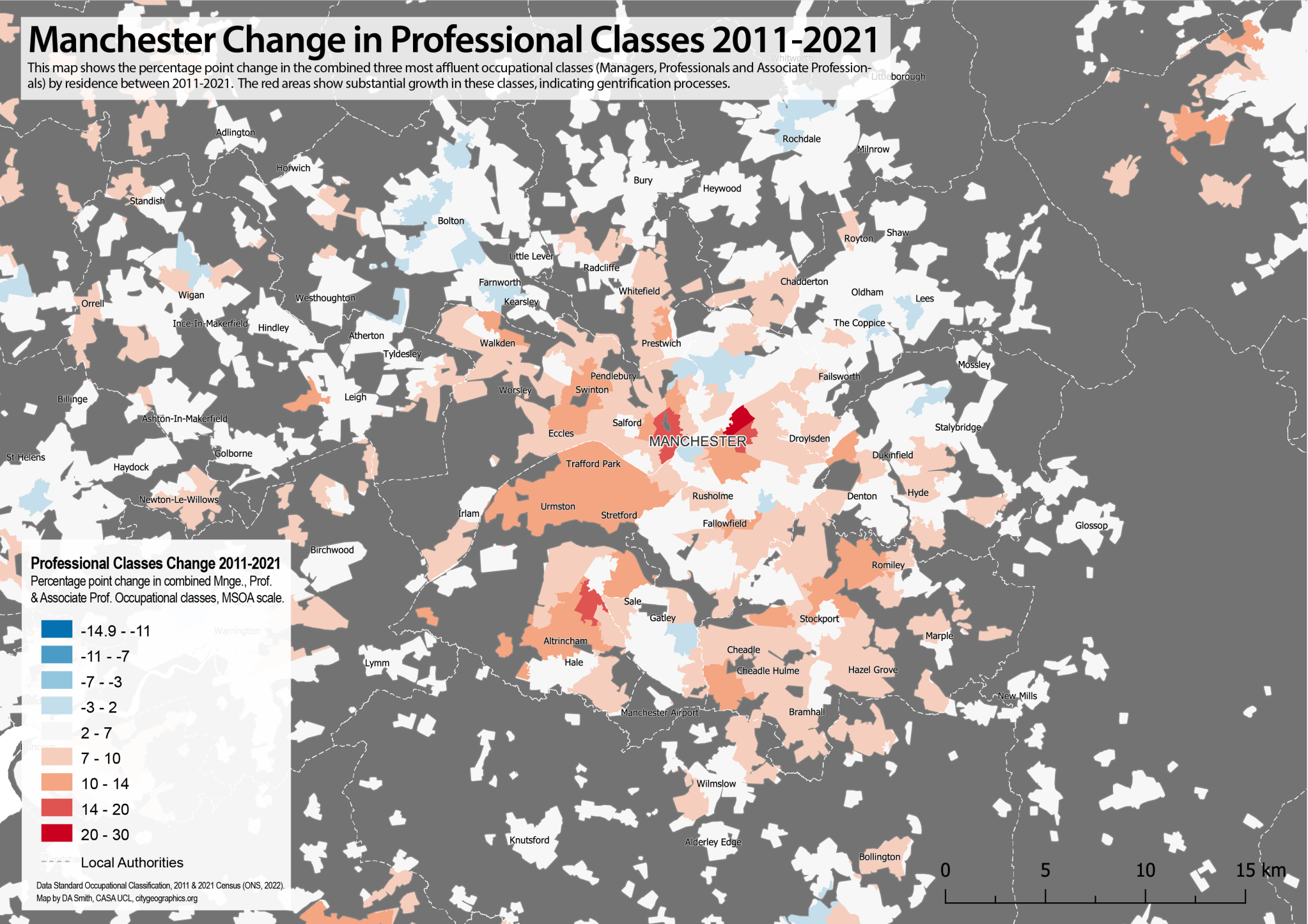 Tracking Gentrification in London and Manchester Using the 2021 Census ...