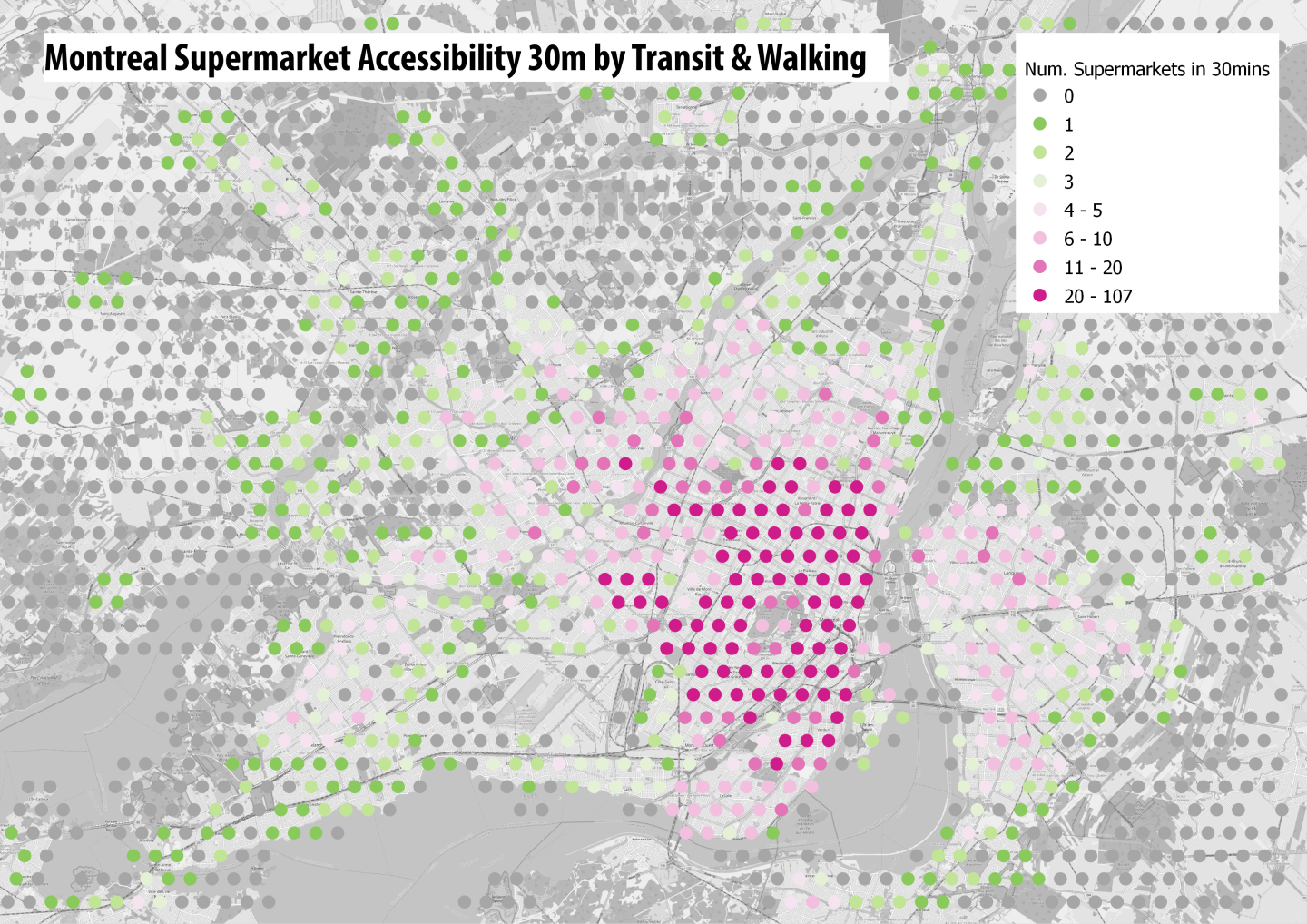 Accessibility Example- Retail and Hospitals – CityGeographics